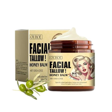 Whipped Beef Tallow And Honey Balm For Face Beef Tallow Face
