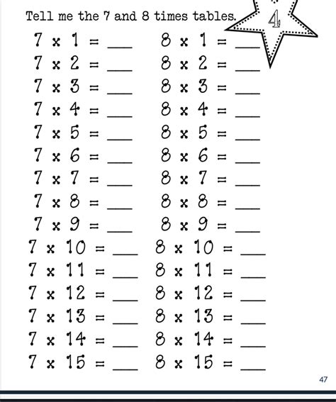 Skip Counting 7s And 8s Diagram Quizlet