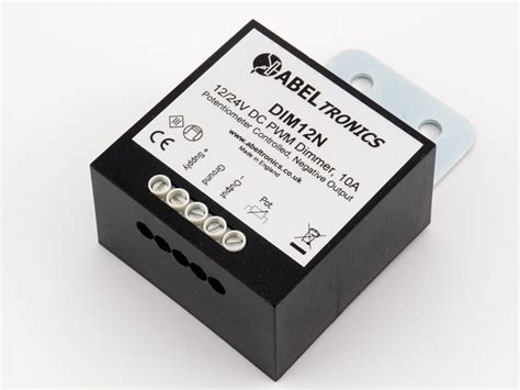 Dim12n Led Dimmer Rotary Potentiometer Controlled Negative Output Pwm 12v 24v 10a Low Voltage