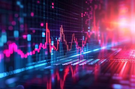 Premium Photo Chart Of Business Data Graph Diagram And Growth Ai Generative