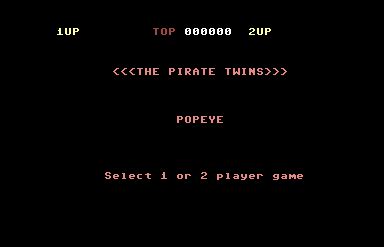 CSDb Popeye By The Pirate Twins CSDb Popeye By The Pirate Twins