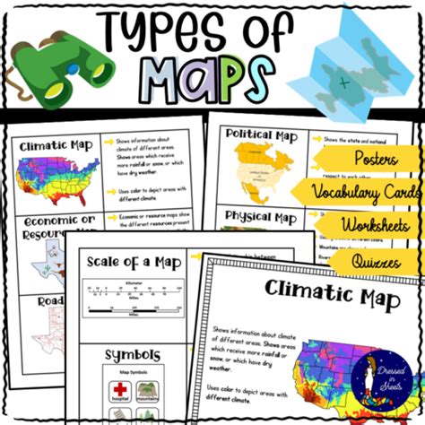 Types Of Maps Worksheets Made By Teachers