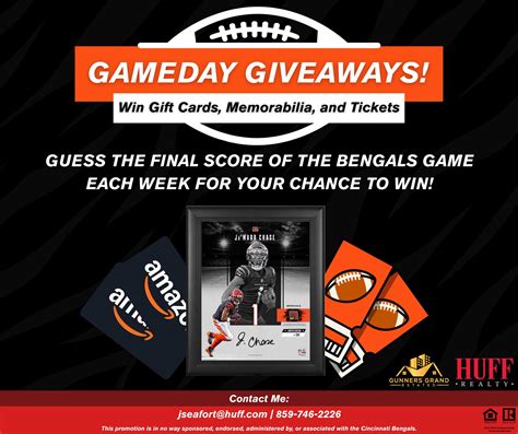 Jacob 🔥 Bengals Gameday Giveaways Are Back For 2025 🔥 Were Kicking Off The Season With