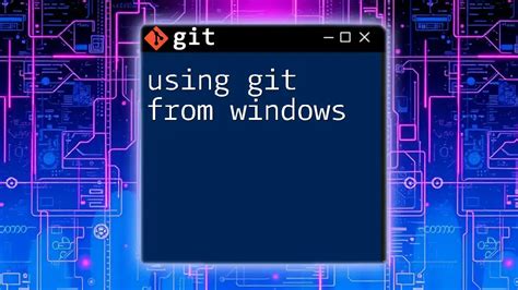 Setting Up A Git Server On Windows A Quick Guide