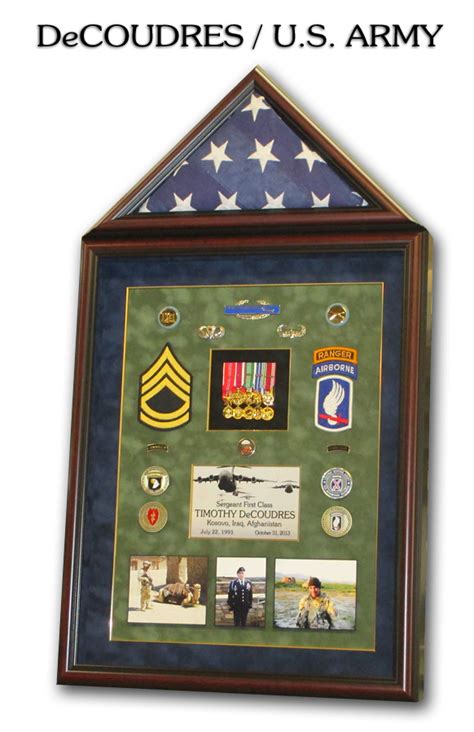 U S Army Framing Projects From Badge Frame
