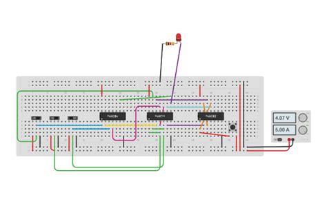 circuit design binary cell for ram tinkercad