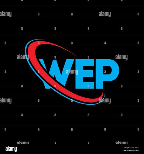 Wep Logo Wep Letter Wep Letter Logo Design Initials Wep Logo Linked