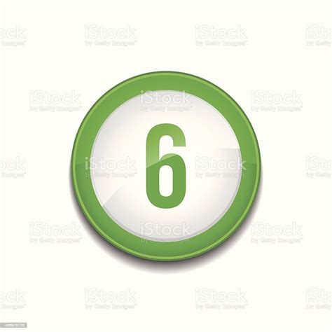 육백사십 넘버스 팻말 작은창자 버처 벡터 버튼을 아이콘크기 0명에 대한 스톡 벡터 아트 및 기타 이미지 0명 6 계산대 Istock