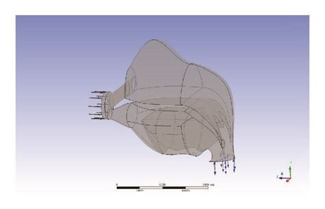 The Input And Output Direction Of The Fluid Structure Coupling Analysis