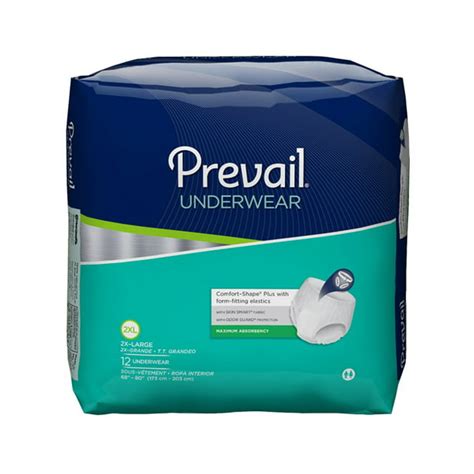 Prevail Protective Underwear Xx Large 68 80 In 48 Ct 2 Pack