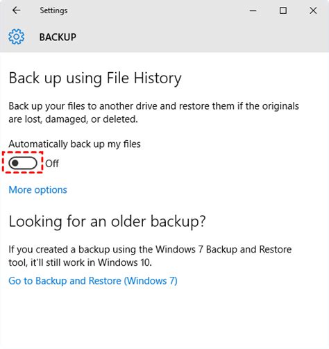 Delete File History Backup In Windows For New Backups