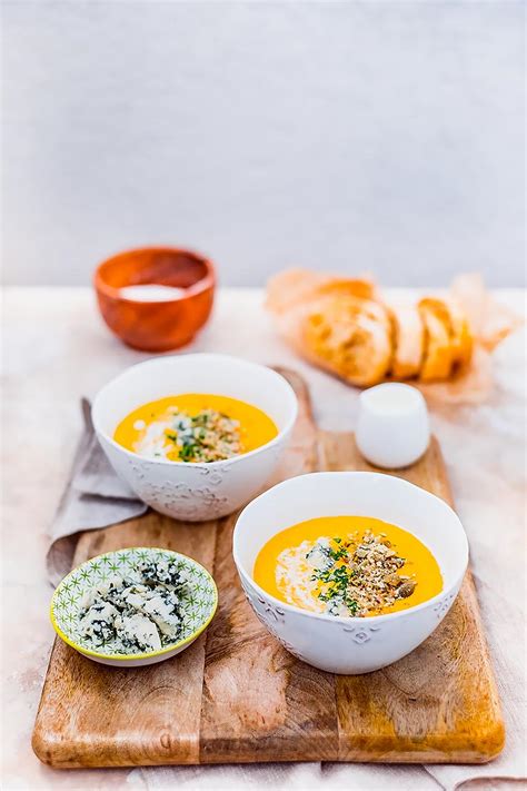 Тыквенный суп с сыром Дорблю Kirilife