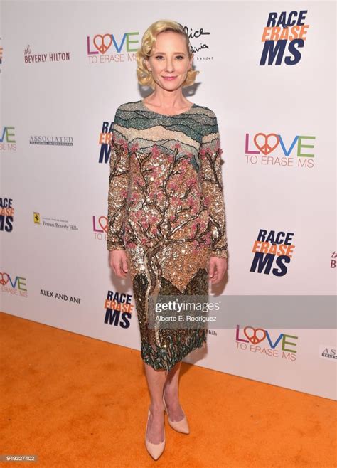 Anne Heche Attends The 25th Annual Race To Erase Ms Gala At The News