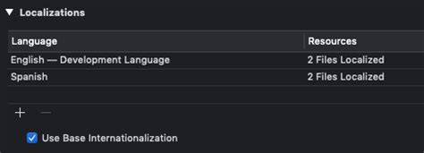 Ios Localization In Xcode 10 Stack Overflow