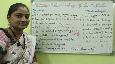 C Language Class 10 Advantages And Dis Advantages Of C Language