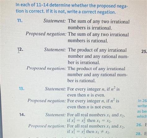 Solved In Each Of 11 14 Determine Whether The Proposed