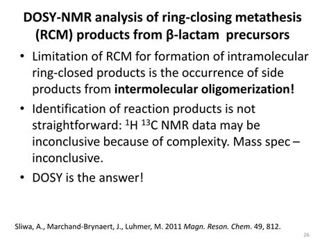 PPT Diffusion Ordered Spectroscopy PowerPoint Presentation Free Download ID 2787755