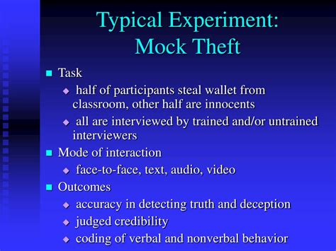 Ppt Automated Detection Of Deception And Intent Powerpoint