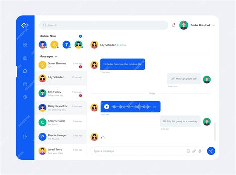 Premium Vector Event Chat Dashboard For Ui Ux Design