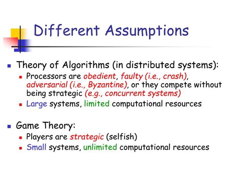 Ppt Algorithmic Issues In Strategic Distributed Systems Powerpoint
