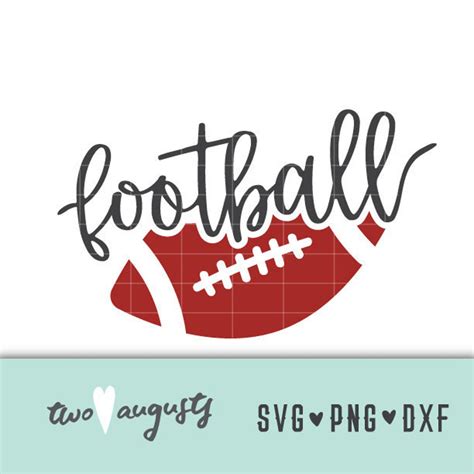 Football Cursive Svg Dxf And Png Fan Files Design Cricut