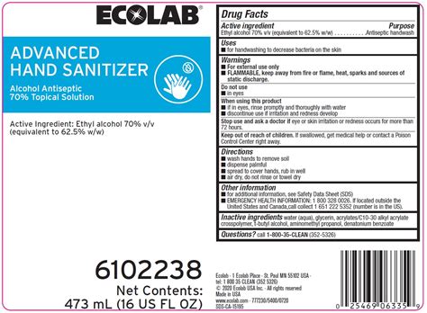 Ecolab Printable Chemical Labels Printable Templates