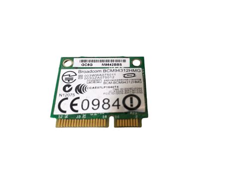 Dell Broadcom Wireless Wifi Card Dw1397 Bcm94312hmg