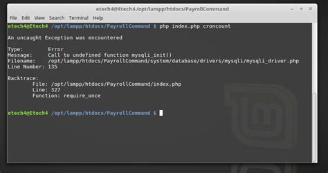 Php When I Call Controller Action Using Cronjob Its Give Fatal