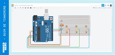 Circuitos Eletrônicos No Tinkercad Projeto Prático Makerhero