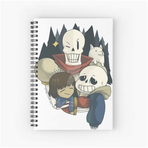 Undertale Spiral Notebooks Redbubble