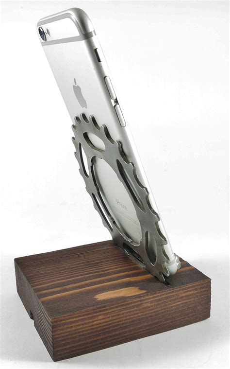 Phone Dock Wooden Phone Stand Docking Station Charging Dock IPhone Dock Husband Gift