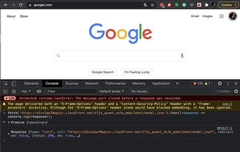 Nsfw Model Is Loaded Over By Default Instead Of Https Issue Infinitered