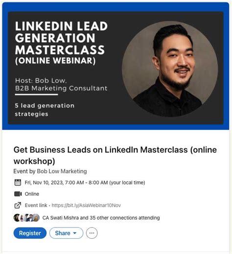 How To Use Linkedin Events For Your Small Business