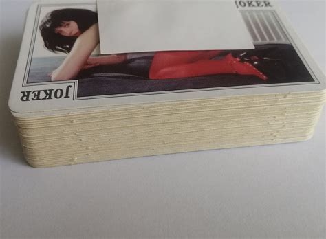 Playing Cards Nu Rare Soviet Erotic Playing Cards Playing Cards Of The S Pieces Vintage