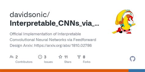 github davidsonic interpretable cnns via feedforward design official