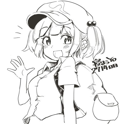 Kawashiro Nitori Touhou Drawn By Cactas7 Danbooru