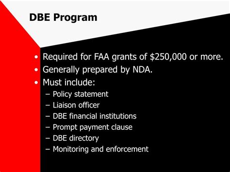 PPT DBE Disadvantaged Business Enterprise Program PowerPoint Presentation ID 186309