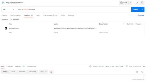 Springboot集成sse消息推送springboot Sse推送 Csdn博客