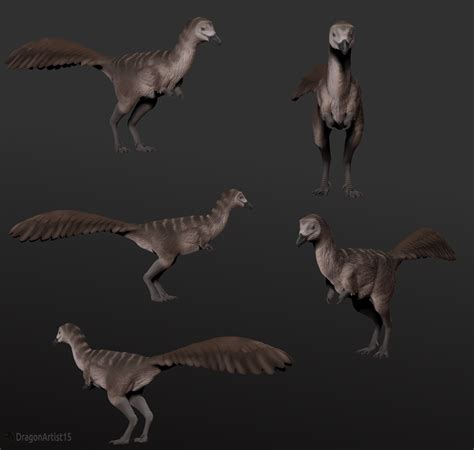 Mononykus Figurine By Dragonartist15 Download Free Stl Model