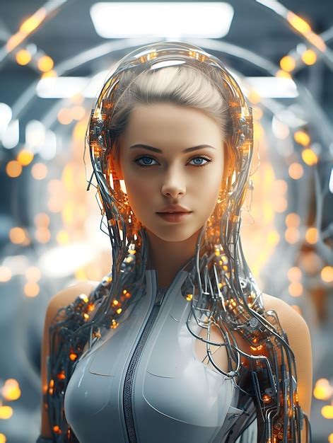 Premium Ai Image Photoshoot Of Augmented Intelligence Exploring Ai Ethics Data Privacy Concept