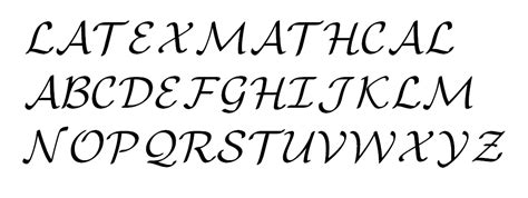 Latex Mathcal Forum