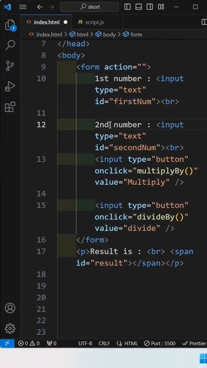 10150 Basic Javascript Interview Problems Htmlcssjavascript Shorts Youtube