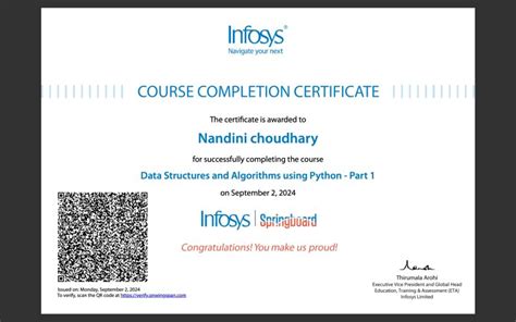 Nandini Choudhary On Linkedin Completed My Data Structure And