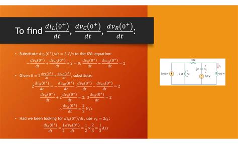 Solving Second Order Circuits Electrical Circuits For Engineering