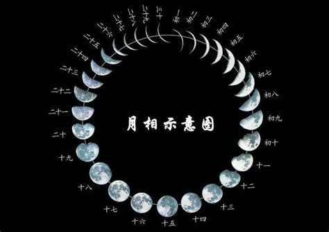 一次搞懂月相名 月相 滿月 新月 上弦月 下弦月 朔月 殘月 凸月 蛾眉月 獅王問路 圖文創作