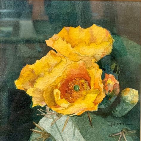 Devon Meyer Yellow Blossoms Scottsdale Artists School