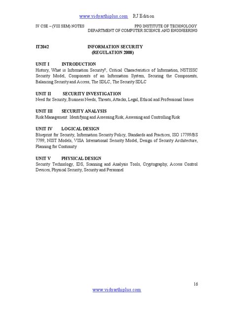 Information Security Questions And Answers Pdf Information Security Risk Management