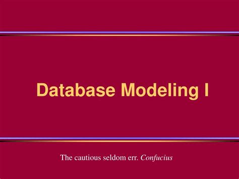 PPT A Guide To Database Modeling And Design Steps Principles And Techniques PowerPoint