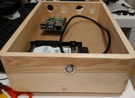 Nextcloud mit Raspberry Pi 4 in eigenem Holzgehäuse laufende Projekte