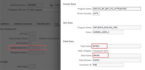 Solved How To Mass Update Trading Partner Field For Sup Sap Community